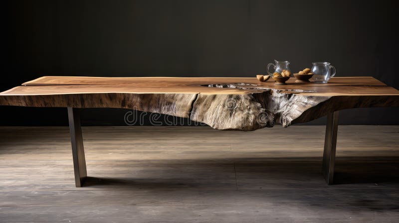 Design modern table top stock illustration. Illustration of natural ...