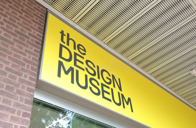 Design museum London UK editorial stock image. Image of england - 156421874