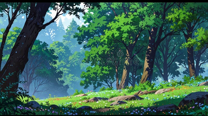 Design a Never-ending Nature Background with Multiple Layers for a 2D ...