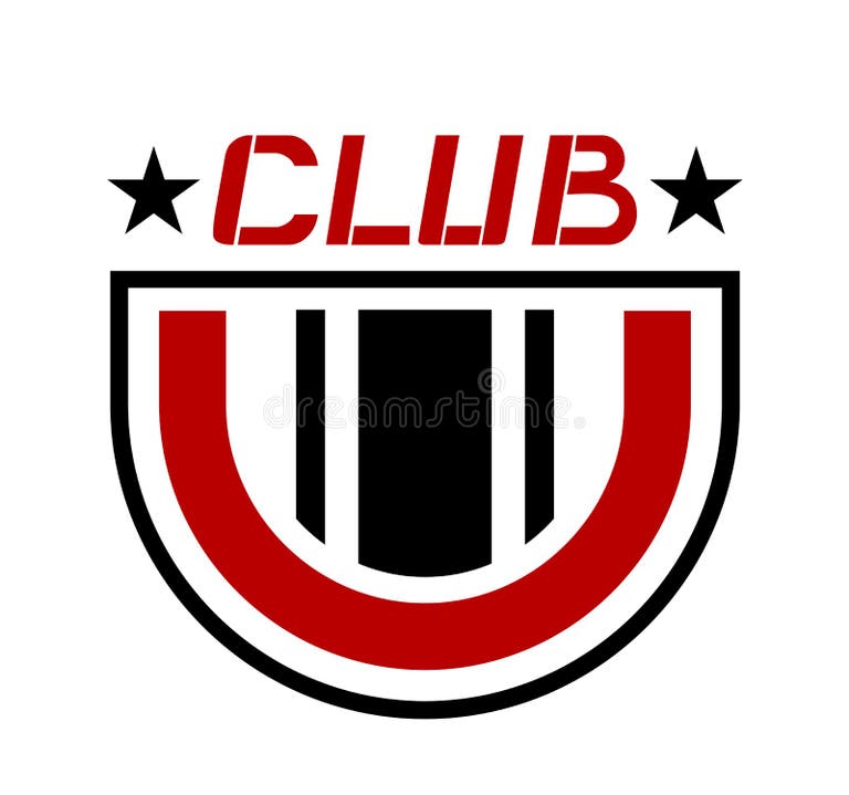 Design of nice club emblem stock vector. Illustration of club - 106985742