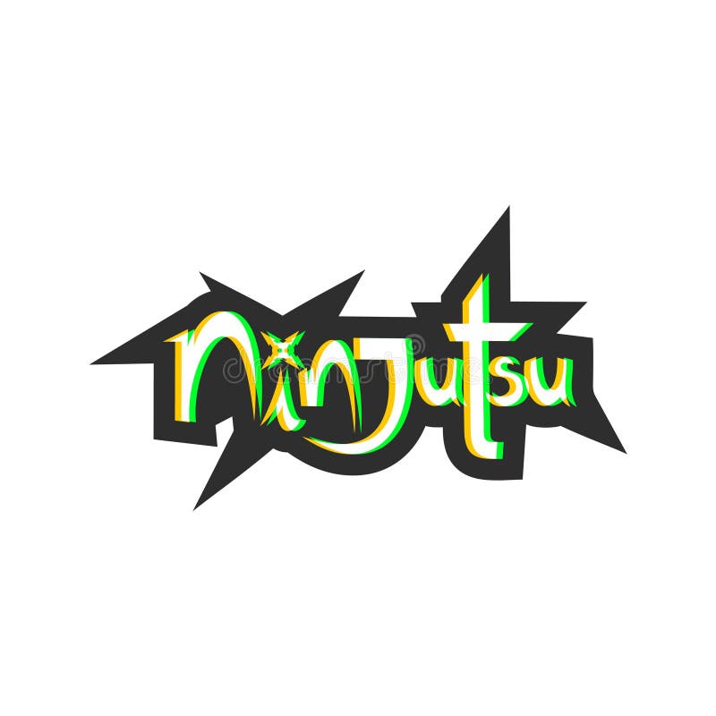 Design of ninjutsu symbol stock vector. Illustration of agent - 160150295