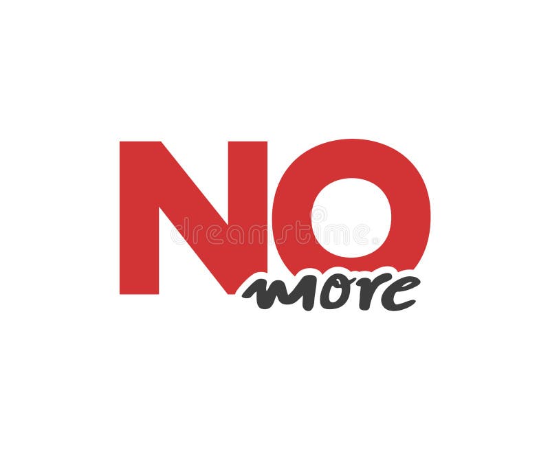 No More Symbol Stock Illustrations – 521 No More Symbol Stock ...
