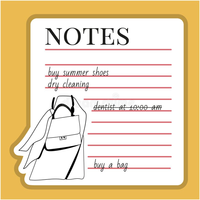 Fridge Notes Stock Illustrations – 239 Fridge Notes Stock Illustrations ...