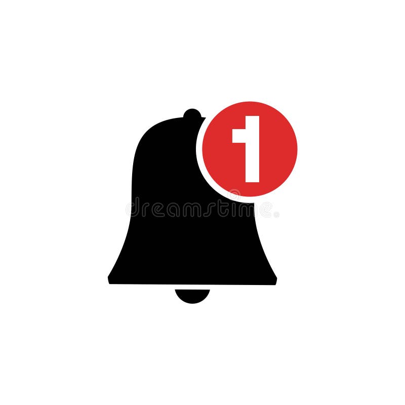 Design of Notification Icon Stock Vector - Illustration of notification ...