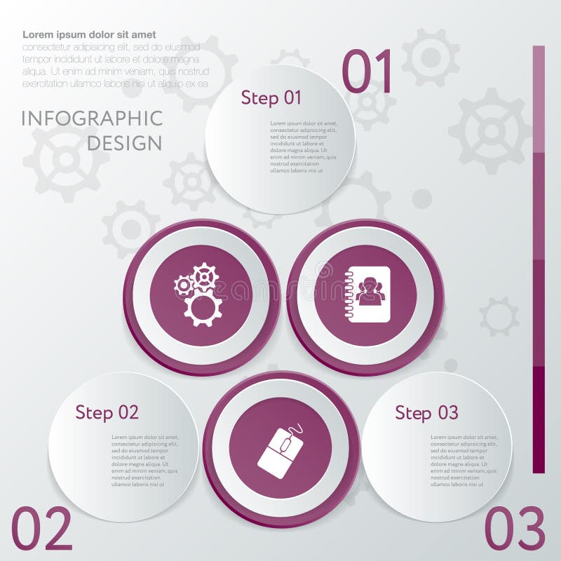 Design Number Banners Template Graphic or Website Layout Stock Vector ...