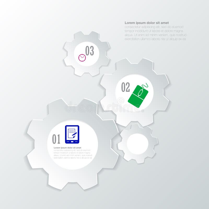 Design Number Banners Template Graphic or Website Layout Stock Vector ...