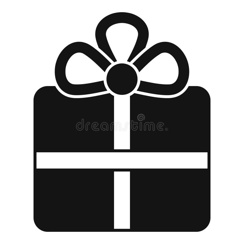 Design Open Gift Box Icon Simple Vector. Discount Shop Celebratory ...