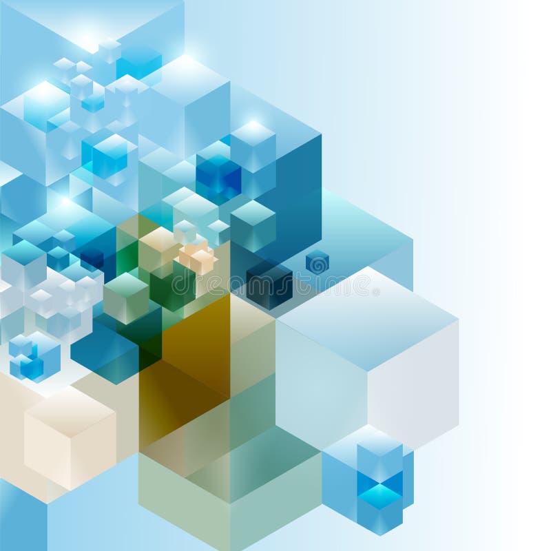 Design Overlapping Elements Concept Stock Vector - Illustration of ...