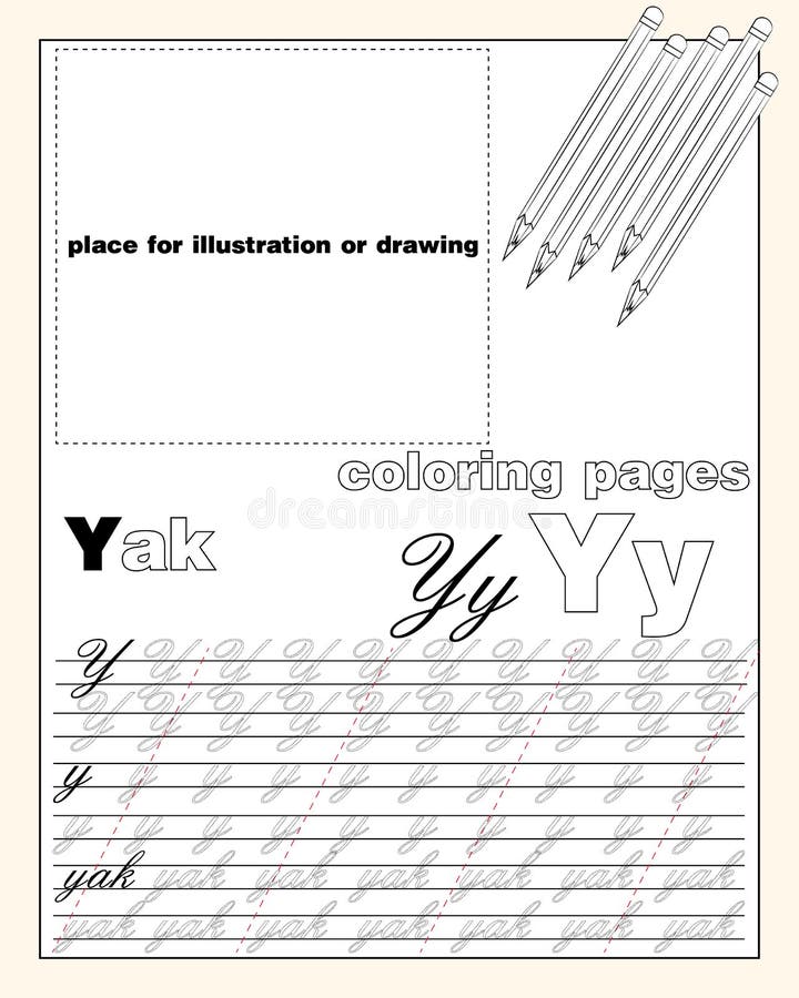 Design_25_the Page Layout of the English Alphabet To Teach Writing ...