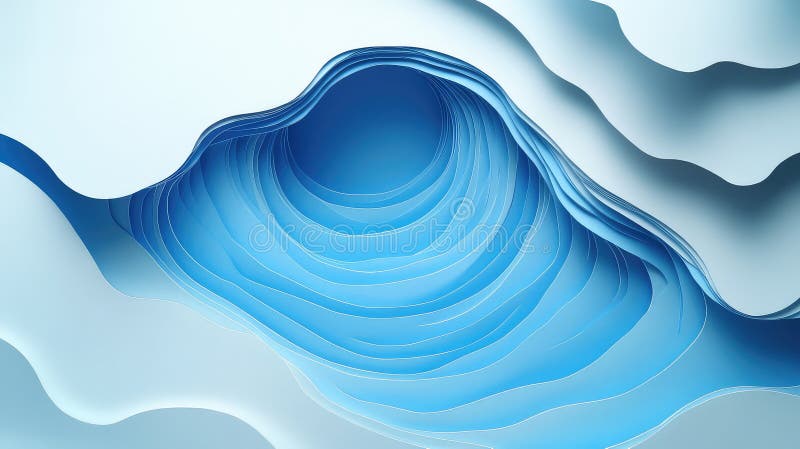 Design Paper Cut Style Rotating Simulation Screen Stock Illustration ...