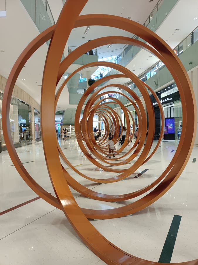 Design Corridor of Museum of Art, Hong Kong Editorial Photography ...