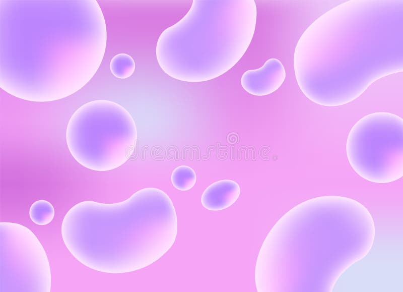 Design with Pastel Bubble Pattern, Gradients, Vibrant Hues, for a ...