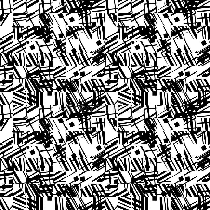 Vector Seamless Design Pattern. Modern Stock Vector - Illustration of ...