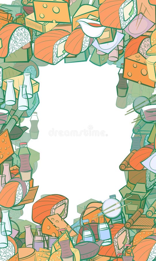 Design Pattern. Mixture of Topics, Abstract Art Stock Vector ...