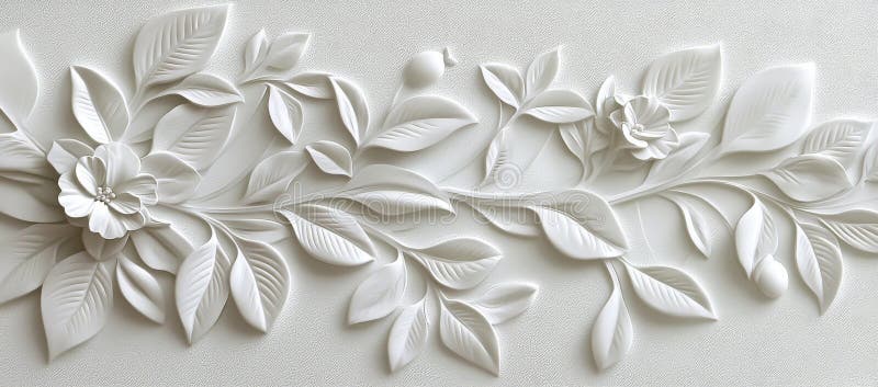 A Design Pattern with Ornamental Textures and Decorative Floral ...