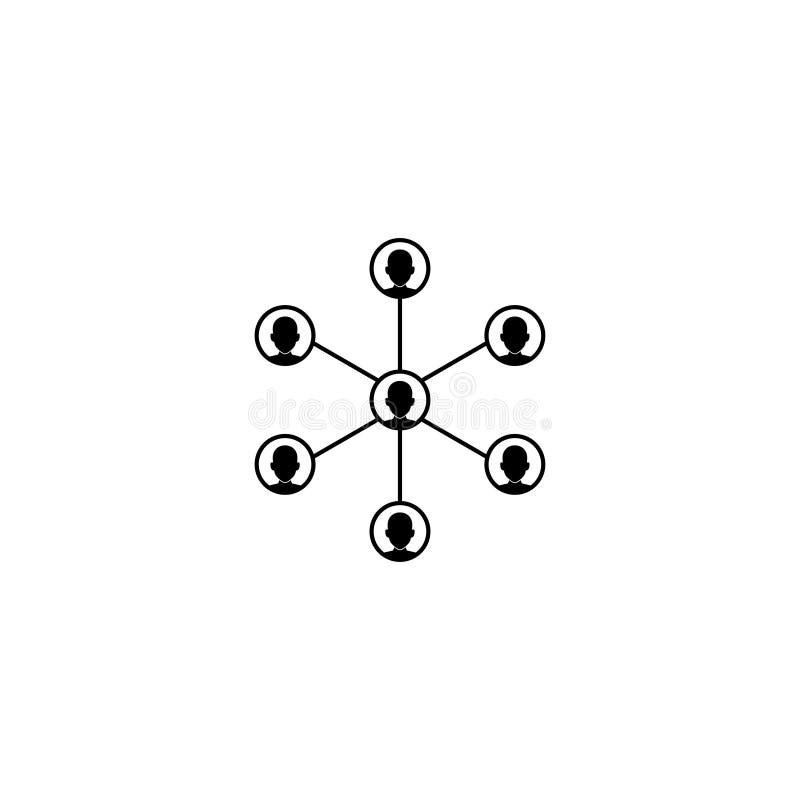 Design People Network Social Connection Icon Group Communication Vector ... Design People Network Social Connection Icon Group Communication Vector ...