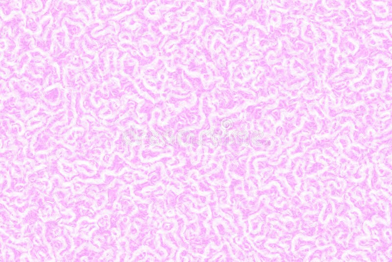 Cute Pink Template with Liquid Forms Digital Drawn Background or ...