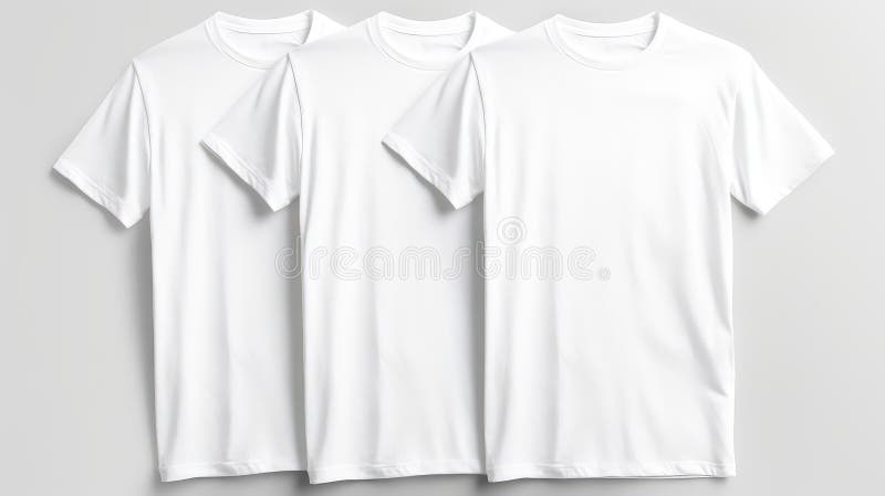 Design plain white tee stock illustration. Illustration of team - 361291301