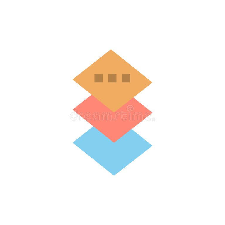 Design, Plane, Square Flat Color Icon. Vector Icon Banner Template ...