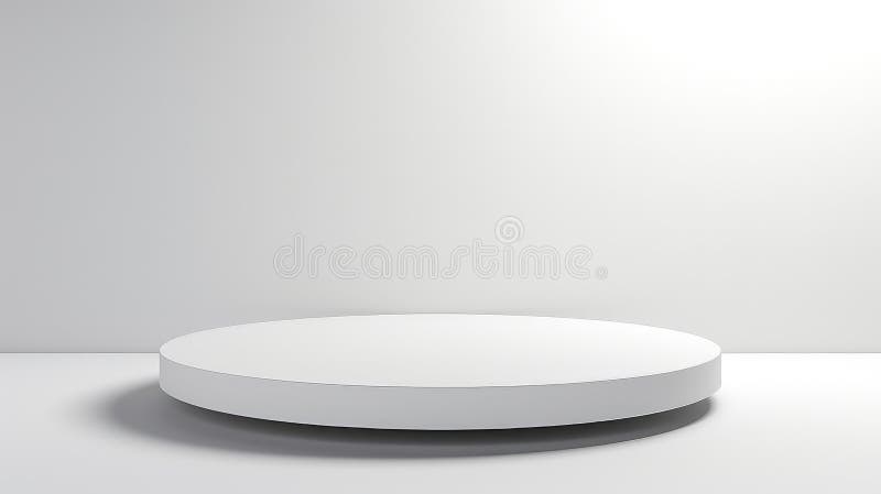 Design Platform Round Background Stock Illustration - Illustration of ...