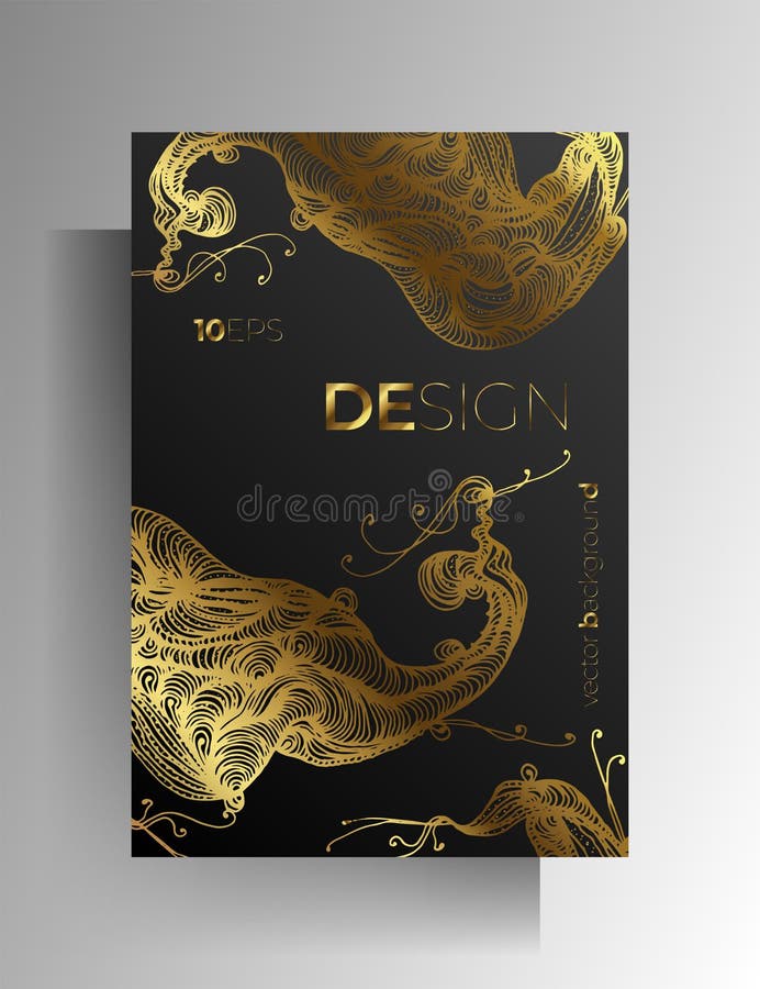 Cover for Book, Brochure, Booklet, Flyer, Poster Stock Illustration ...
