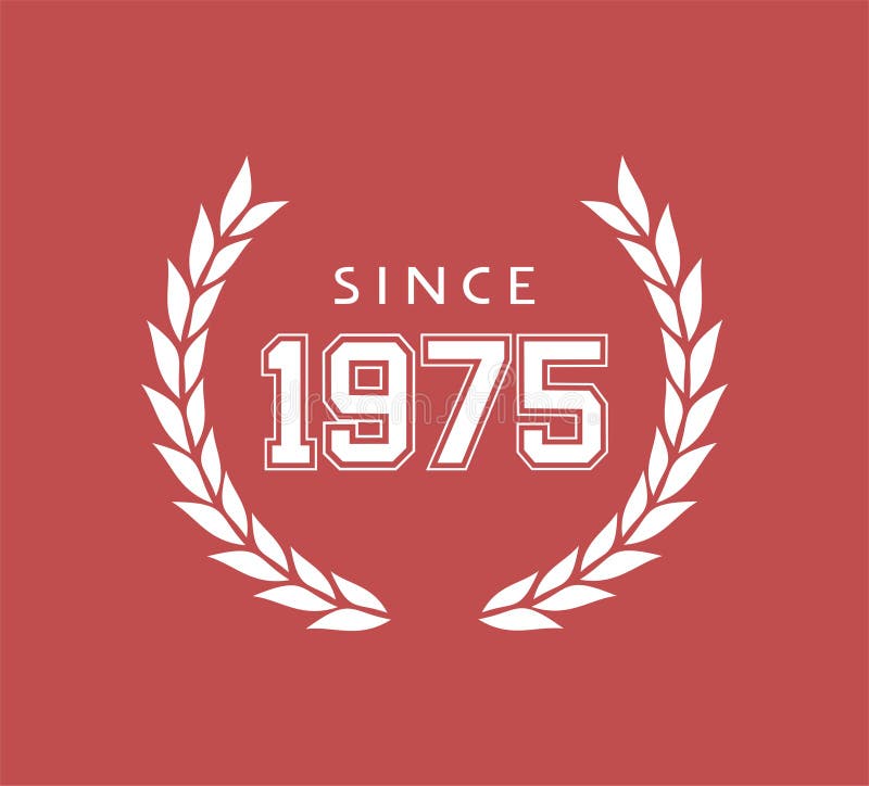 Design of Prestigious Year Emblem Stock Vector - Illustration of symbol ...