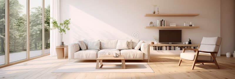 Design Principles with a Minimalist and Functional Modern Living Room ...