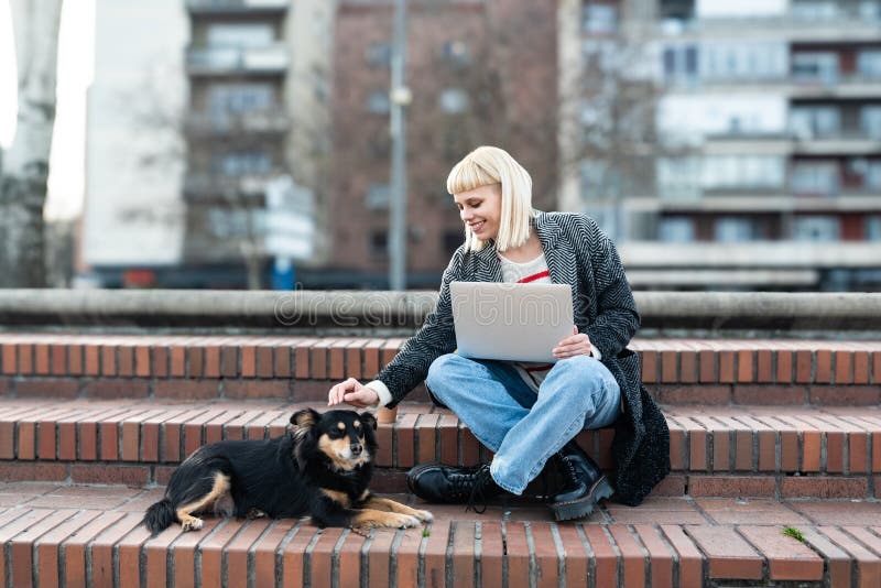 Design Professional. Young Freelance Business Woman, Computer Software Developer, Web Designer ...