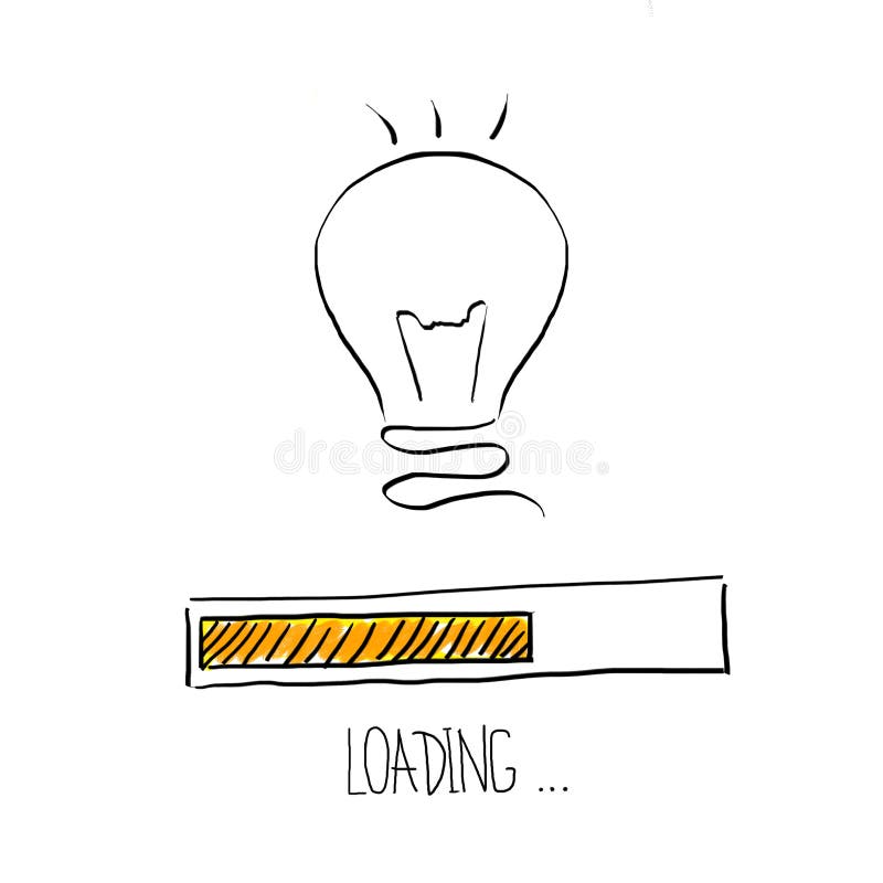 Design Of Progress Bar, Loading Creativity. Vector Web And Mobile ...