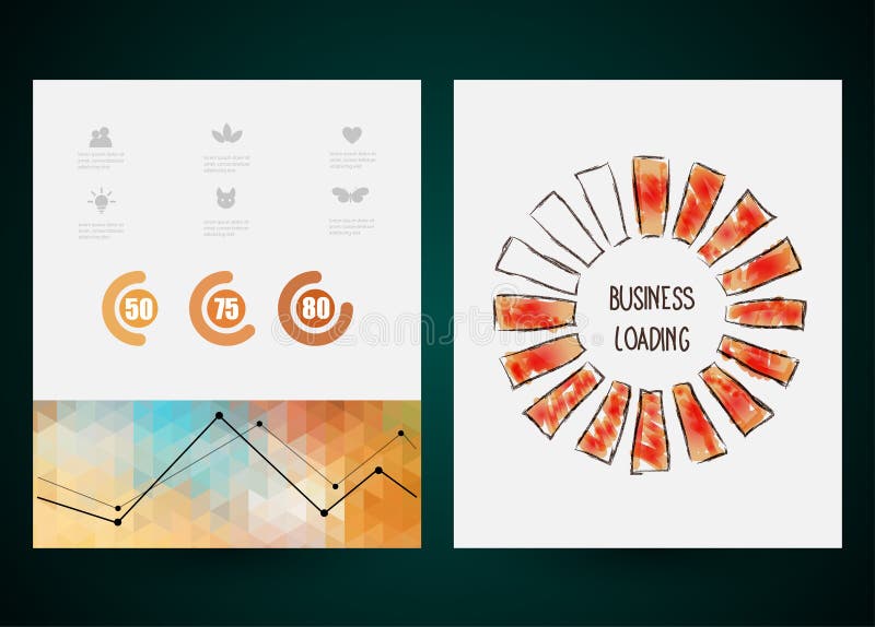 Design of Progress Bar, Loading Creativity. Vector Web and Mobile ...