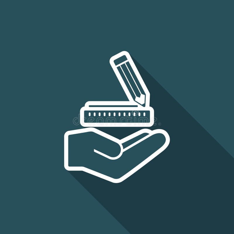 Design Project - Minimal Modern Icon Stock Vector - Illustration of ...