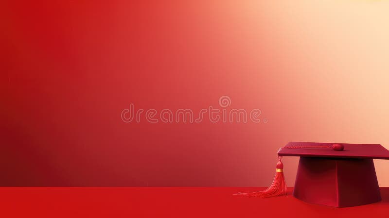 Design Red Graduation Background Stock Illustration - Illustration of ...