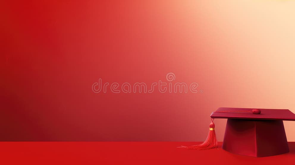 Design Red Graduation Background Stock Illustration - Illustration of ...