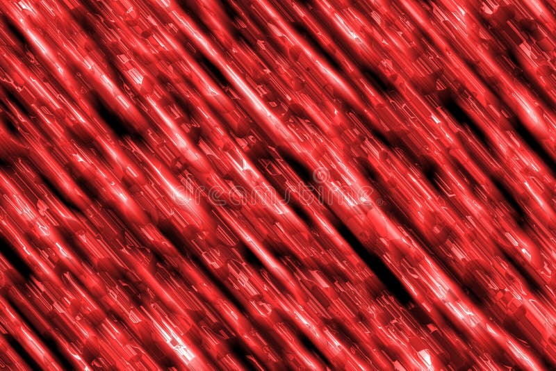 Design Red Reflecting Raw Metal Lines Digital Art Background ...