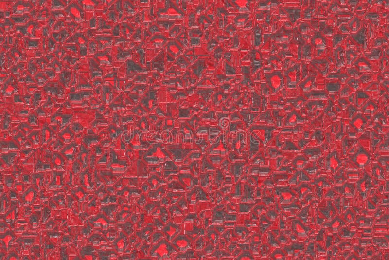 Beautiful Red Hi-tech Electronic Pattern Digital Drawn Background or ...