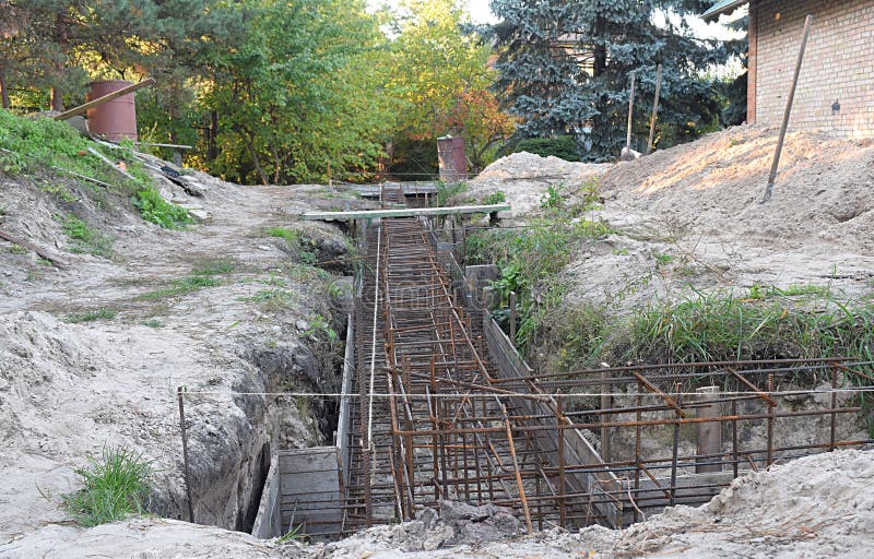 The Design of the Reinforcement of the Strip Foundation of the House ...