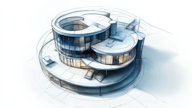 Rotating Multi Unit Complex Ai Stock Illustrations – 5 Rotating Multi ...