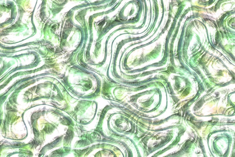 Design Round Shining Raw Metal Waves Cg Background Texture Illustration ...