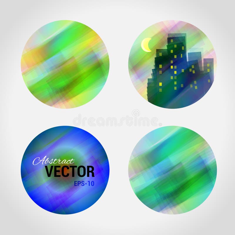 Design Round Vector Logo Template. Colorful Ball Pattern. Stock Vector ...