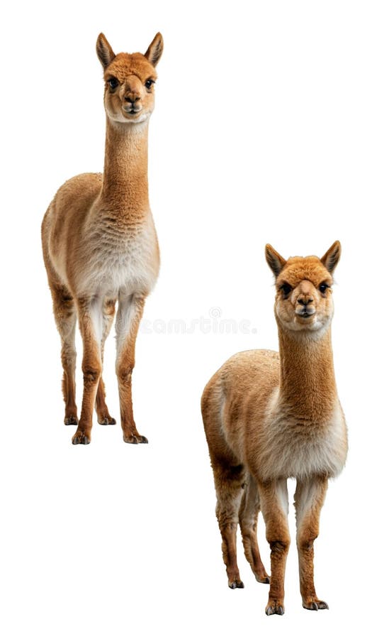 Two lamas stock illustration. Illustration of white - 329373034