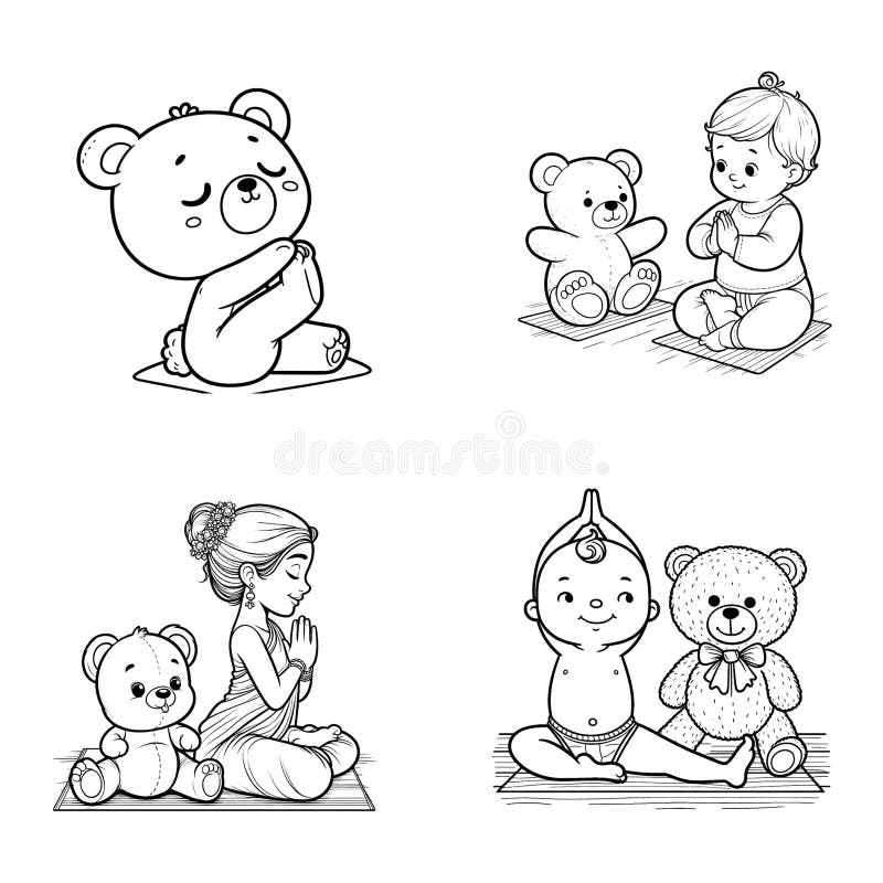 Teddy bear stock illustration. Illustration of clothing - 362384129