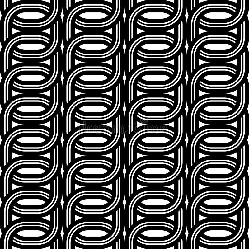 Design Seamless Chain Pattern Stock Vector - Illustration of ...