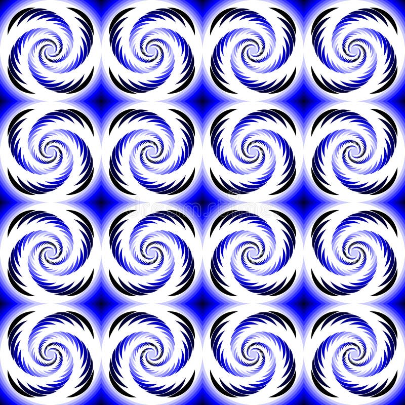 Helix seamless pattern. stock illustration. Illustration of curl - 13122742