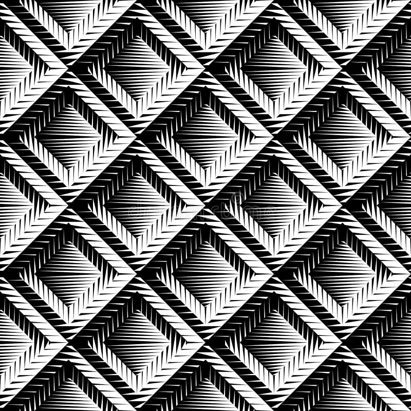 Design Seamless Diamond Convex Pattern Stock Vector - Illustration of ...