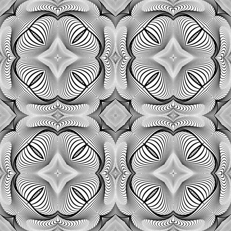 Monochrome Decorative Font Isolated on White Background.Uppercase ...