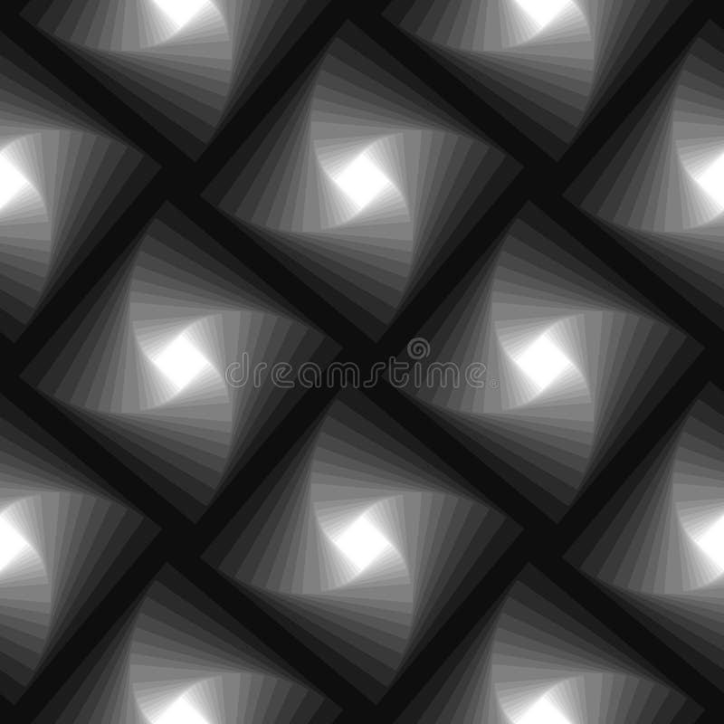 Monochrome Gradient Organic Shapes in Black Space. Abstract Background ...