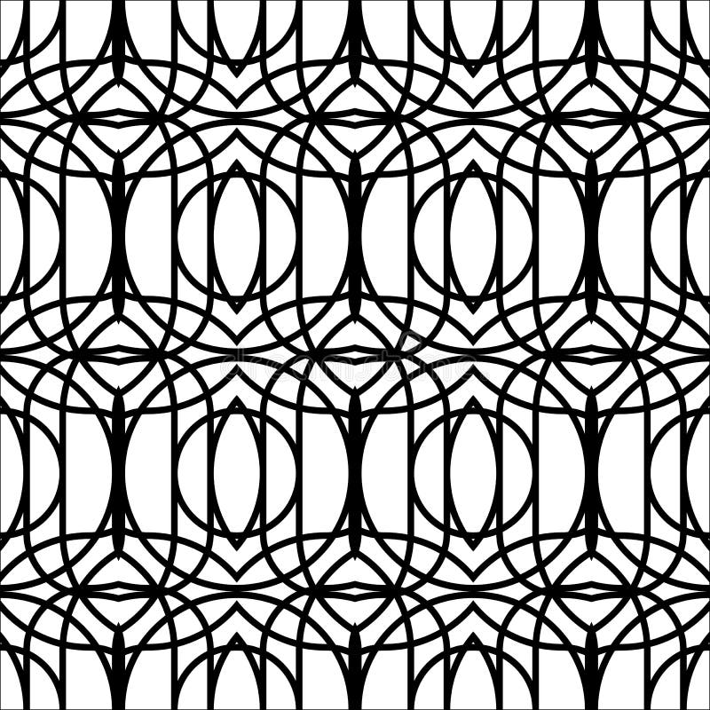 Grating Pattern with Grid, Mesh of Circles. Repeatable. Stock Vector ...