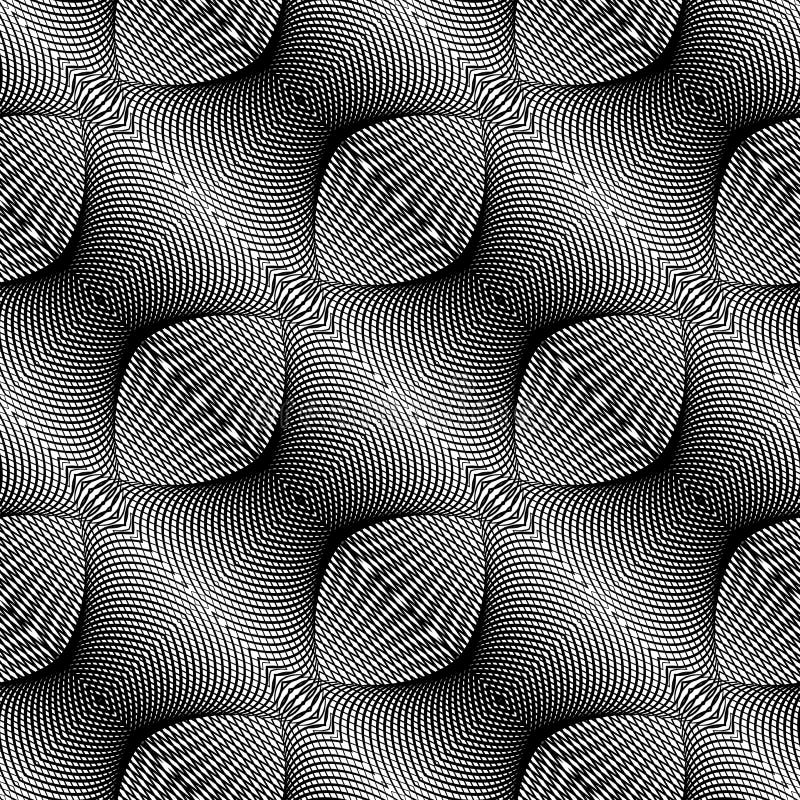 Abstract concave lines stock illustration. Illustration of background ...