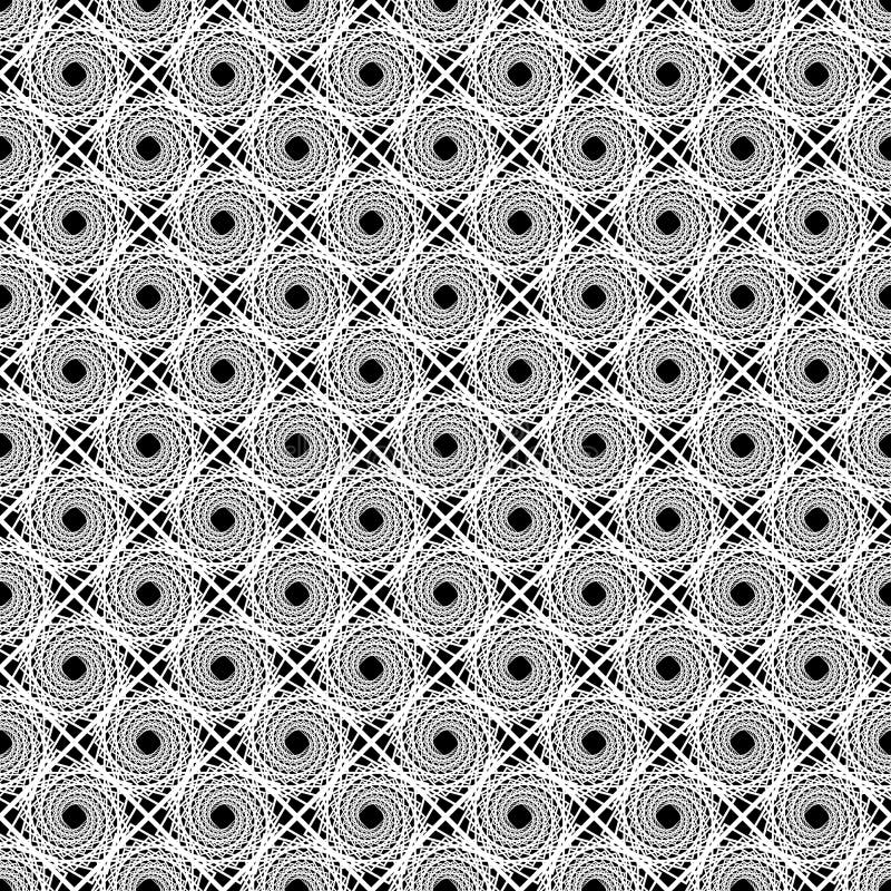Design Seamless Monochrome Helix Diagonal Pattern Stock Vector ...