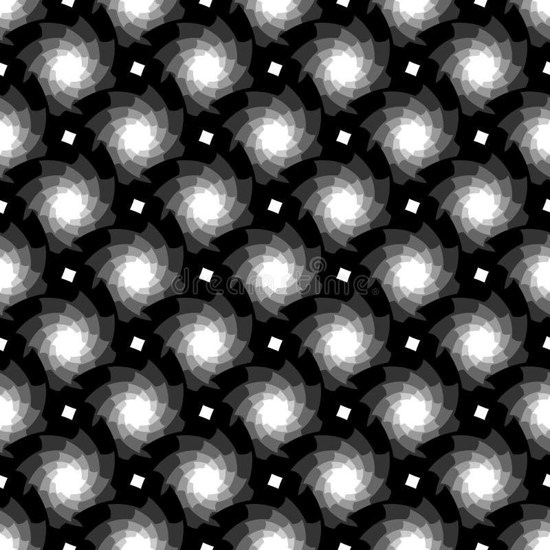 Design Seamless Monochrome Pattern Stock Vector - Illustration of ...